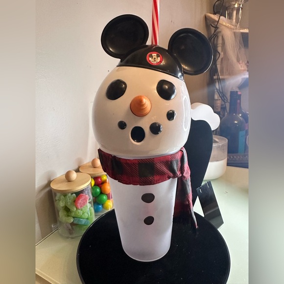 Disney | Dining | Disney Parks Snowman Mickey Mouse Sipper | Poshmark